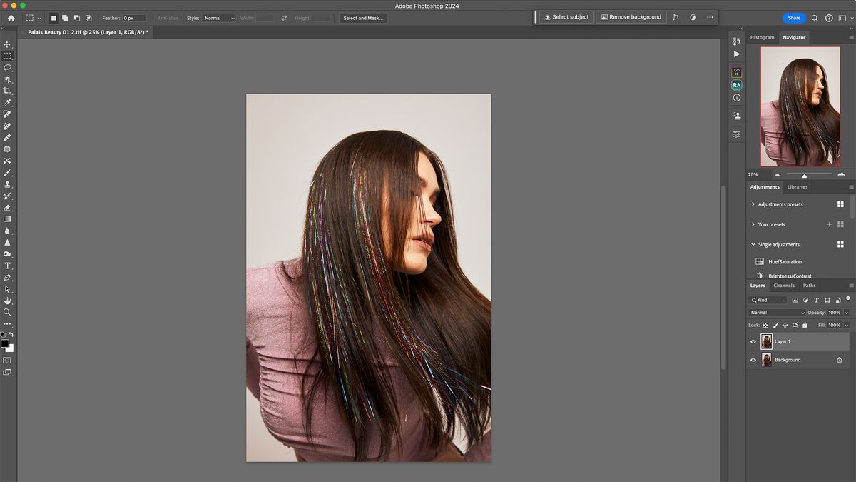 Portrait photography retouching workshop II: Retouch hair like a pro ...