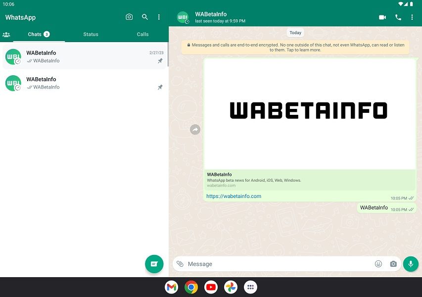 WhatsApp testing new split view feature for Android tablets | Android ...