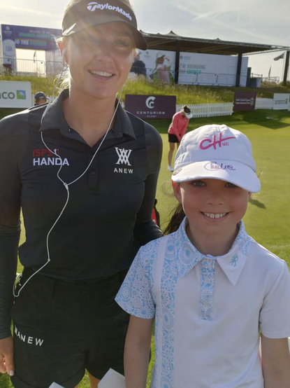 Young Golfer Dresses As Idol And Golf Monthly Cover Star Charley Hull ...