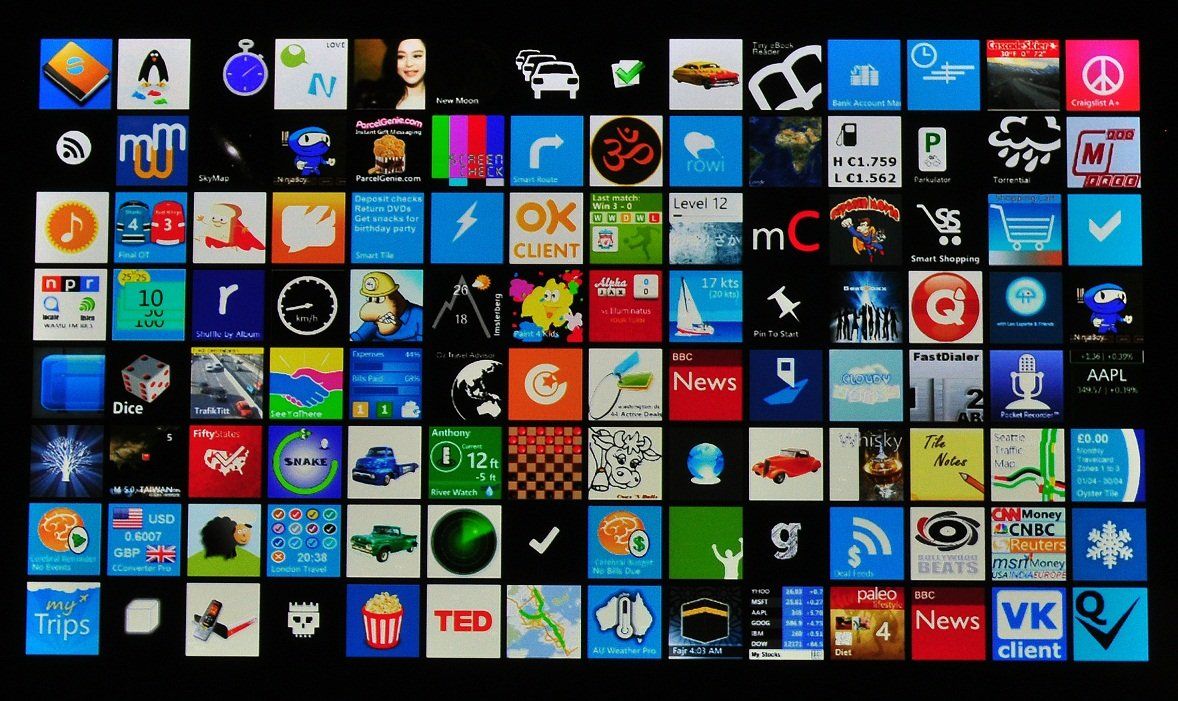 The Wall of Live Tiles exists | Windows Central