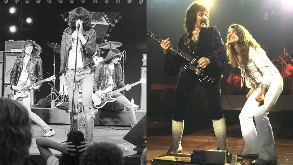 A 1978 Black Sabbath/Ramones gig was promoted as 'Punk Rock vs Heavy ...