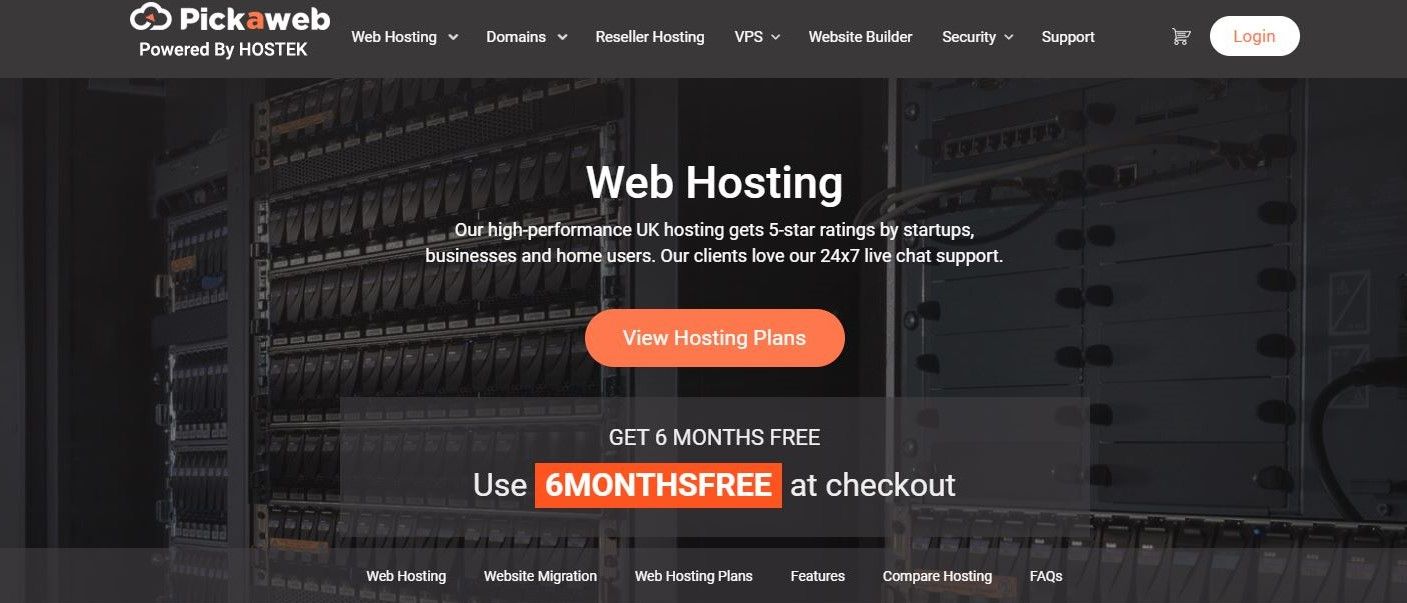 Pickaweb web hosting review | TechRadar