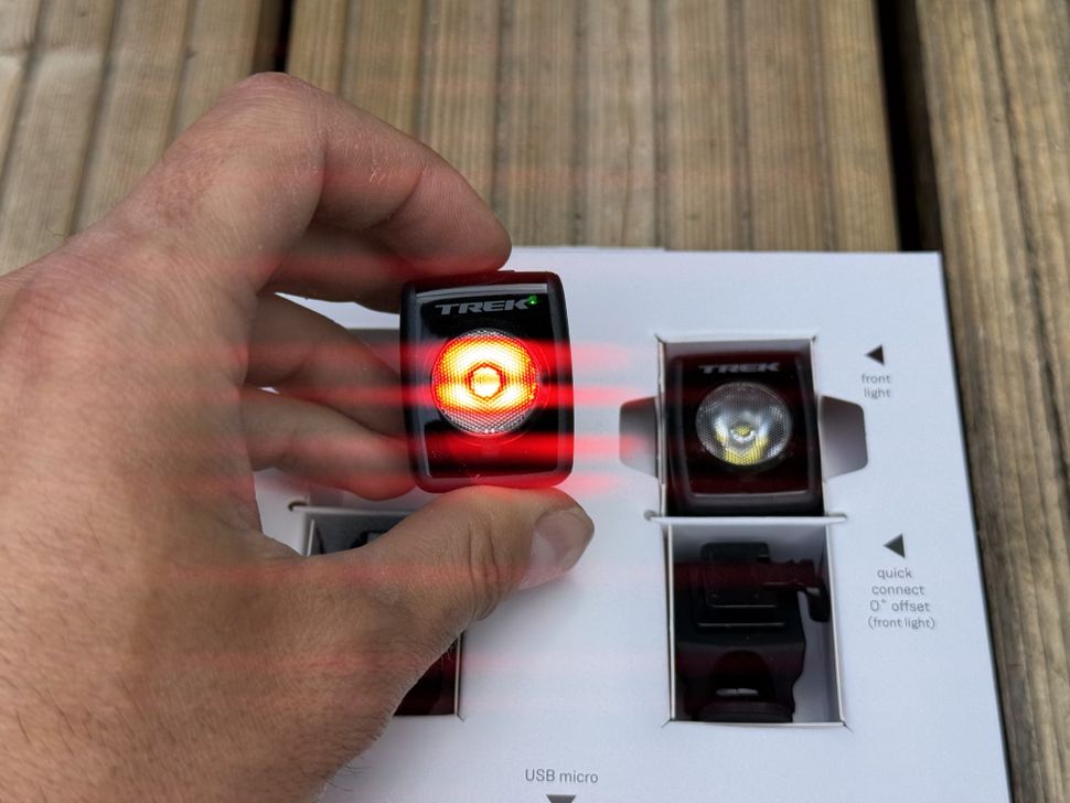 Trek Ion 200 RT / Flare RT light set review: Brilliant for daytime ...
