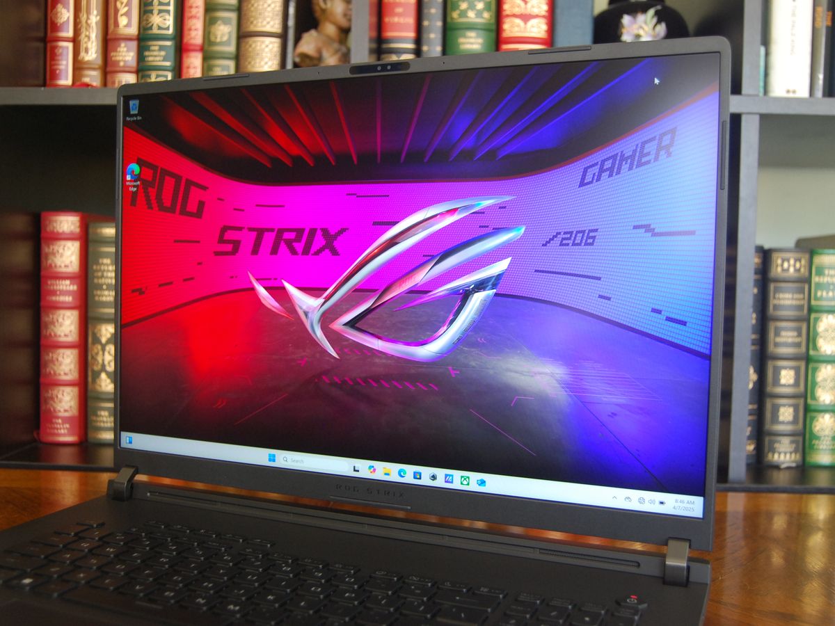 Hands-on with ASUS' new (and massive) RTX 5090 gaming laptop | Windows ...