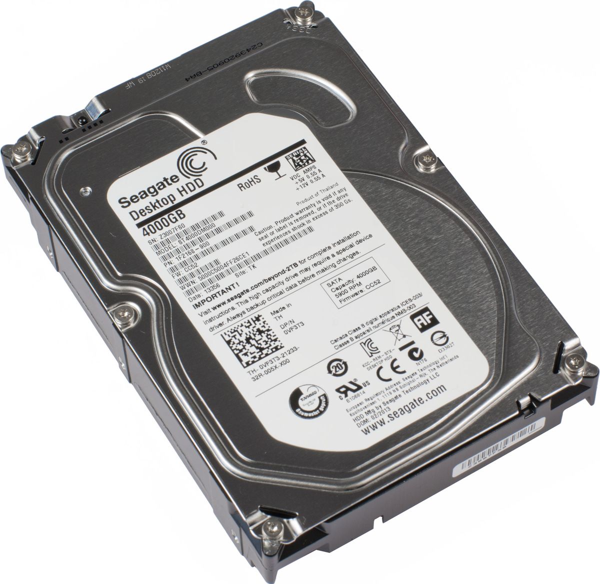 Seagate Desktop HDD 4TB Review: Big Capacity At 5900 RPM | Tom's Hardware