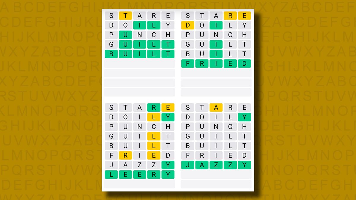 Quordle today – hints and answers for Monday, June 3 (game #861 ...