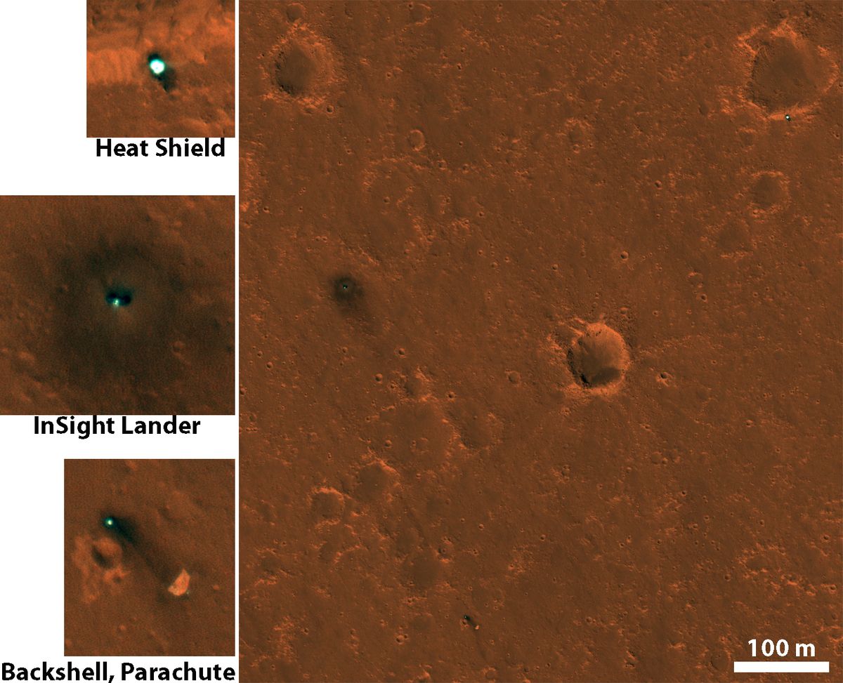NASA's Insight Lander on Mars Spotted from Space! | Space