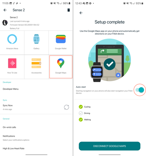 How to use Google Maps on Fitbit Sense 2 and Versa 4 | Android Central