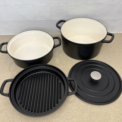 This detachable handle pan set is ideal for cosy kitchens | Ideal Home