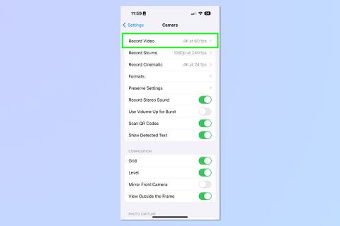 How to enable Enhanced Stabilization on iPhone | Tom's Guide