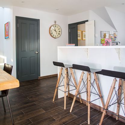 Before and after: from awkward-shaped room to spacious kitchen-diner ...