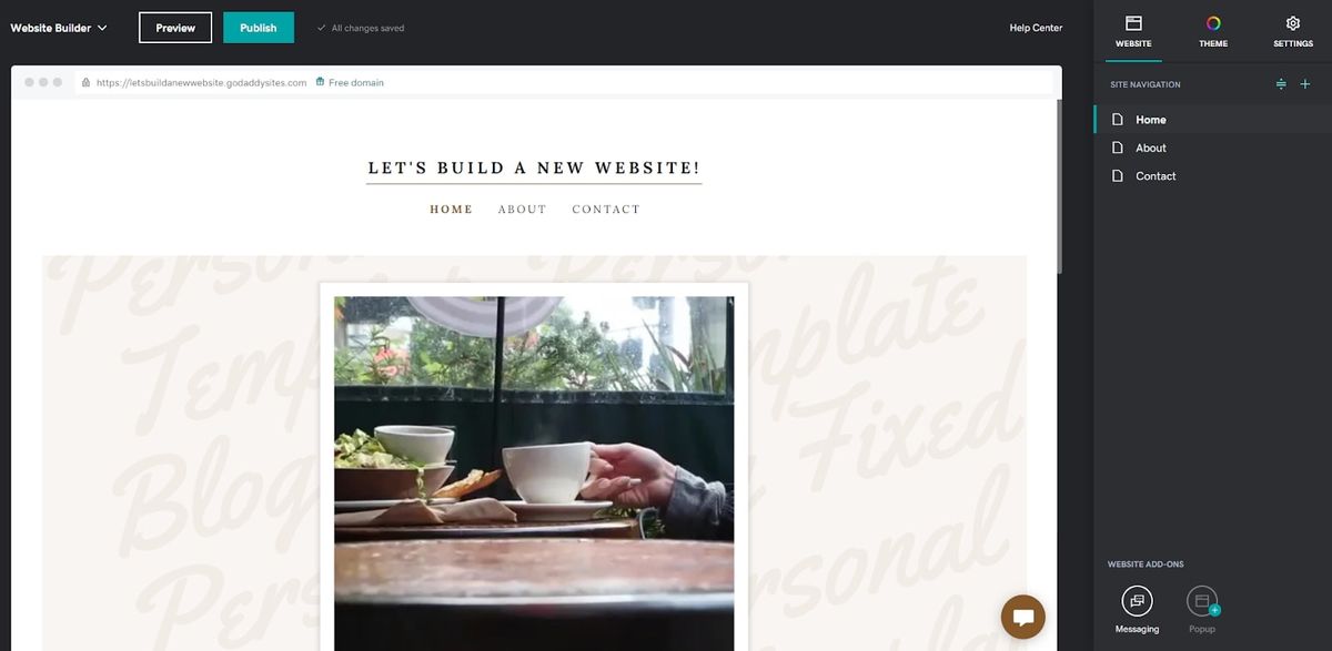 GoDaddy website builder review | Tom's Guide