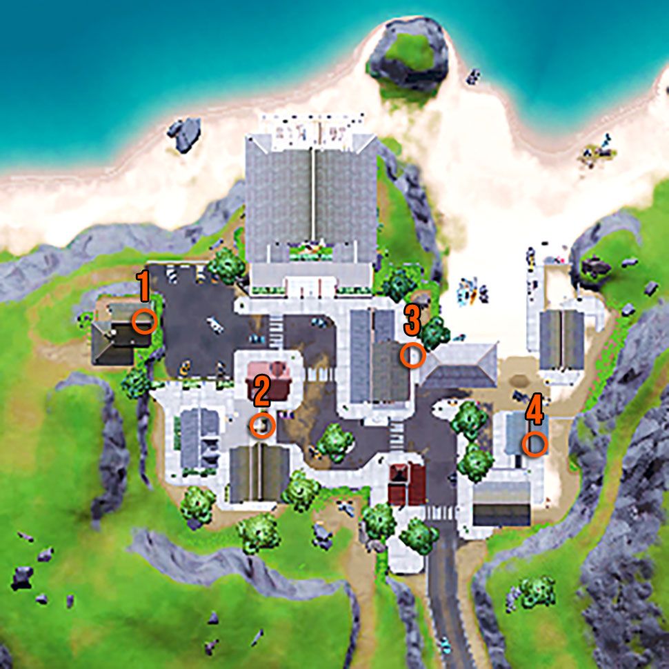 Fortnite records locations - Pleasant Park or Craggy Cliffs | GamesRadar+