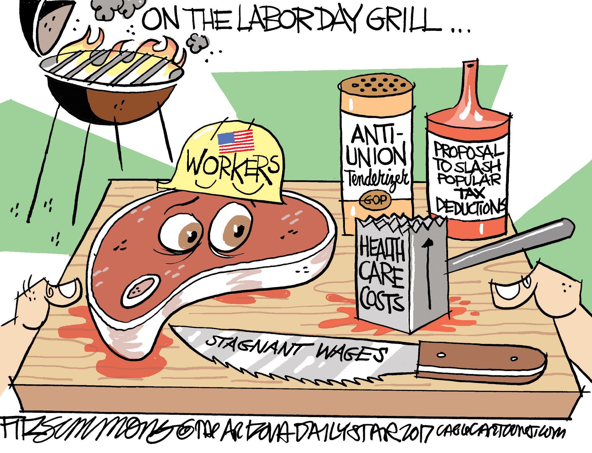 Political cartoon U.S. Labor Day GOP consequences | The Week