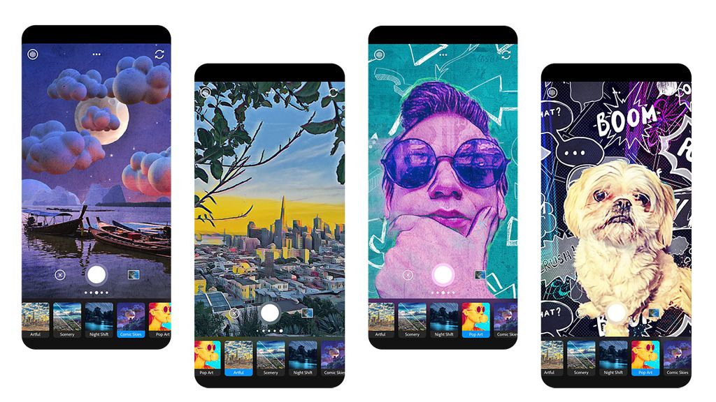 Photoshop Camera: Adobe unveils super-cool, AI-powered photo app ...