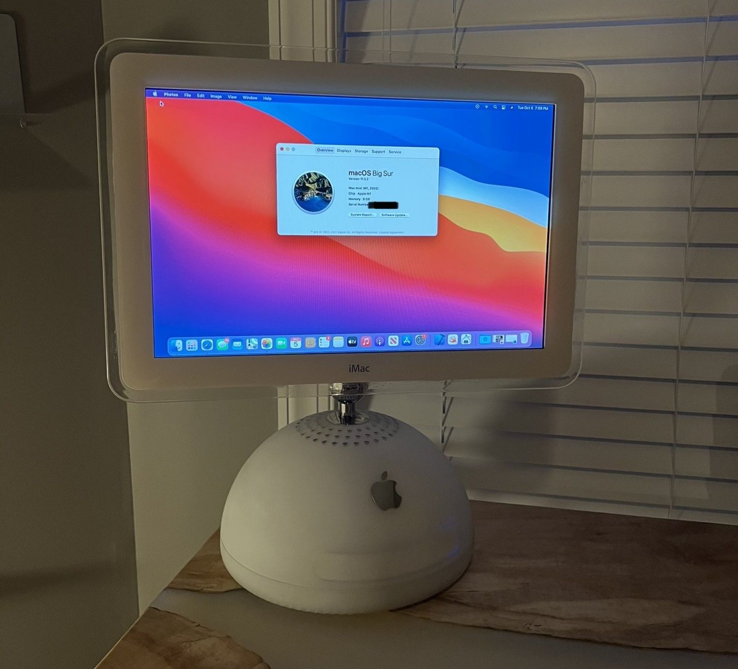 Someone put an M1 Mac into the stunning iMac G4 and it's awesome | iMore