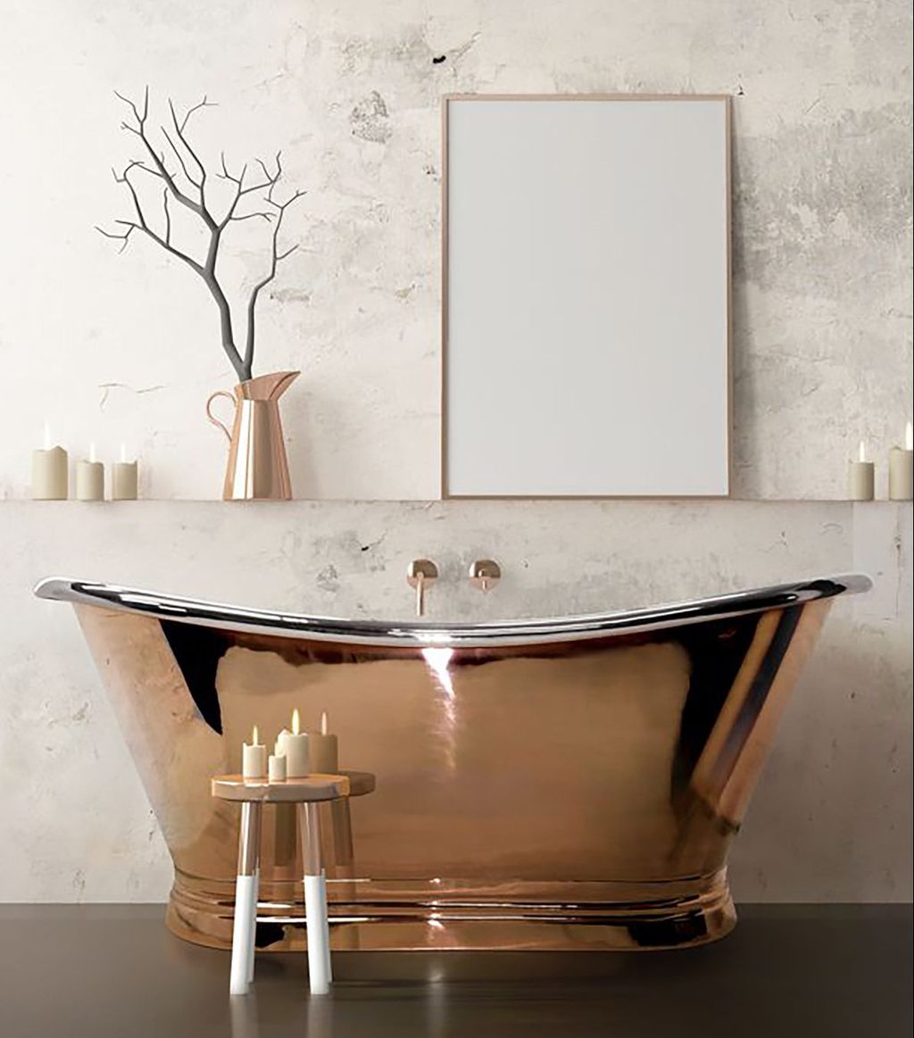 Beautiful baths: the latest colours and finishes