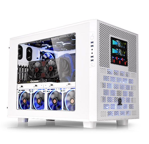 Glorious Extravagance: Thermaltake's Core X9 Snow Edition Modular ...