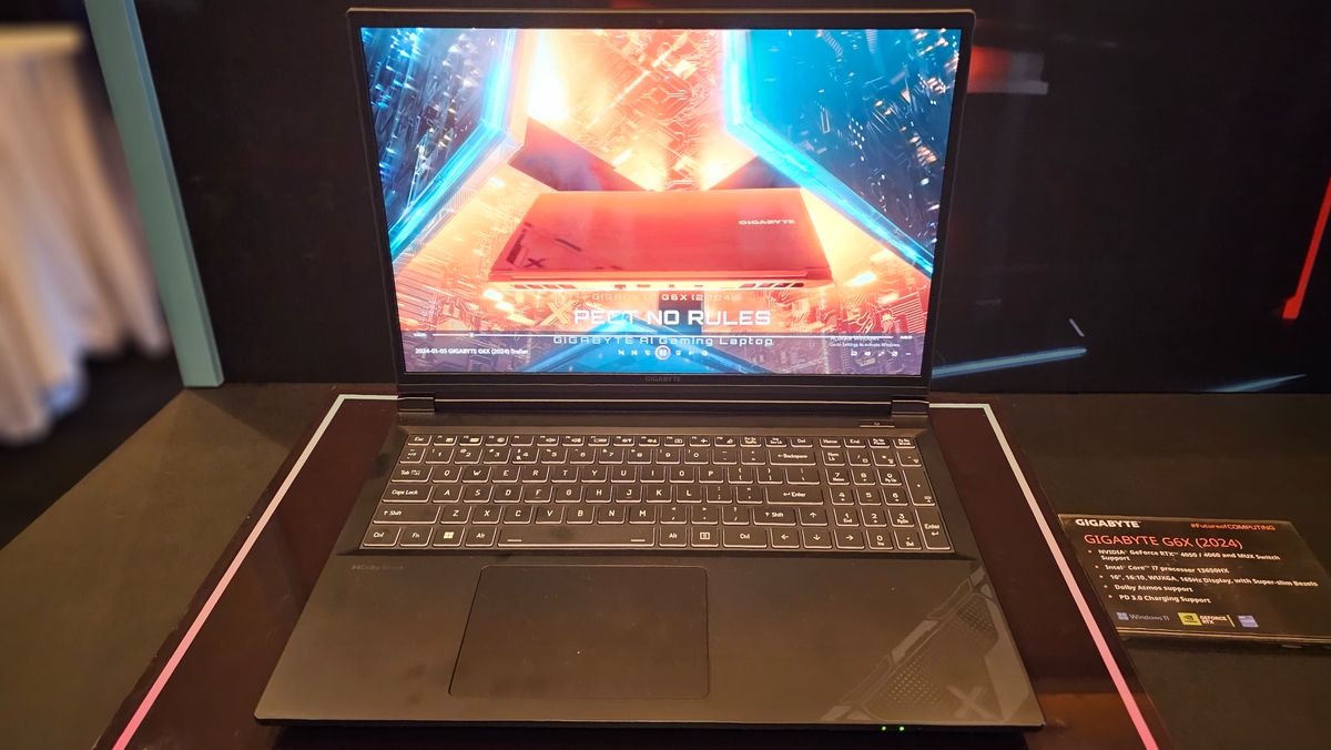 Gigabyte unleashes new AI-friendly laptops, eye-popping OLED display ...