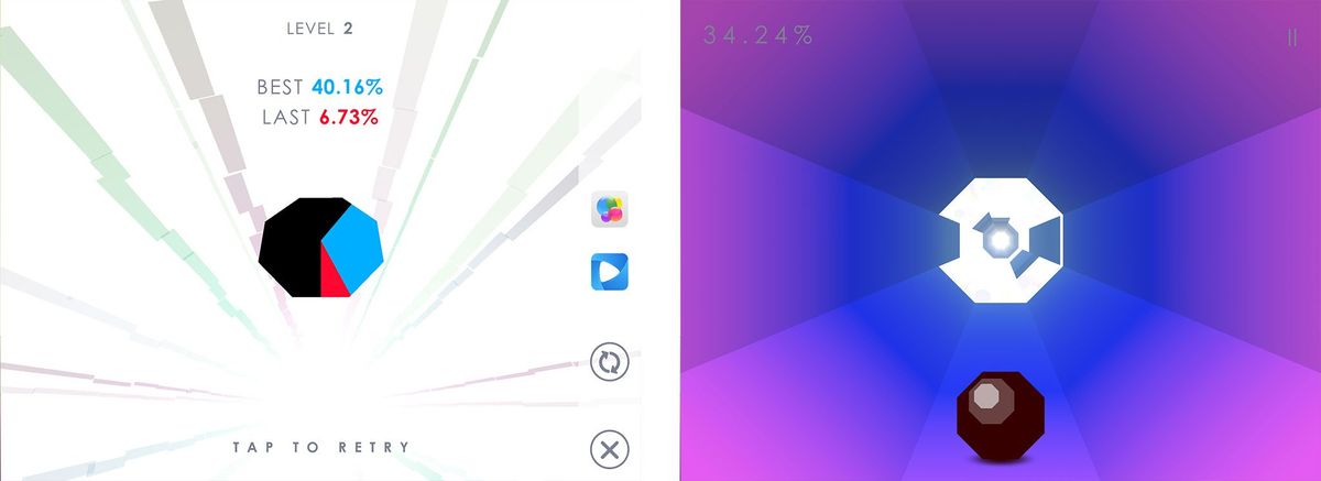 Octagon for iPhone and iPad is easy to pick up and play, but insanely ...