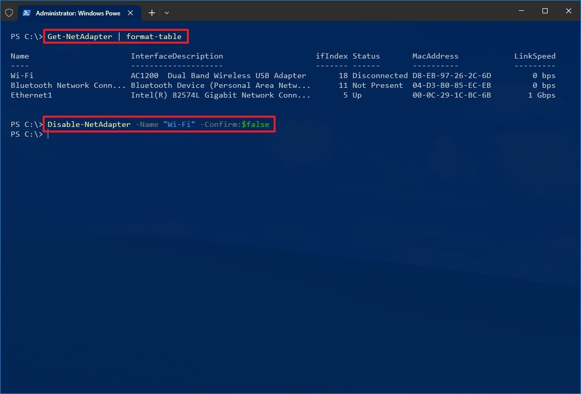How to enable or disable Wi-Fi and Ethernet network adapters on Windows ...