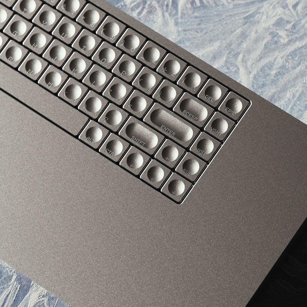 $1,600 aluminum Icebreaker keyboard breaks the bank — sports metal ...