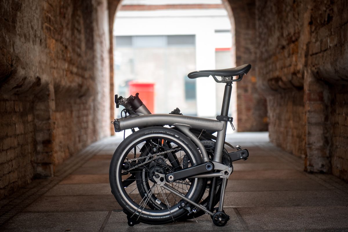 Brompton trailblazing titanium T-Line folding bike is a big leap ...