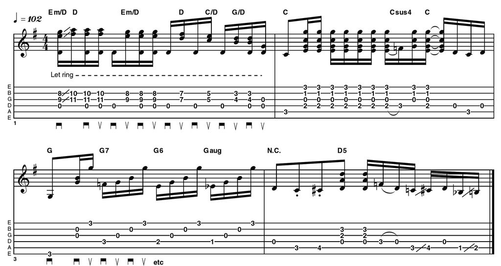 Crosspicking and Carter picking acoustic guitar lesson | Guitar World