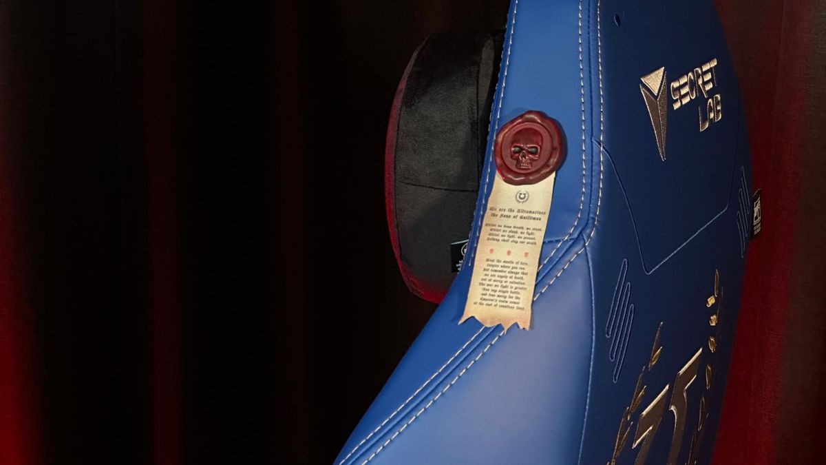 Secretlab’s Warhammer 40,000 Ultramarine Titan Evo gaming chair is one ...