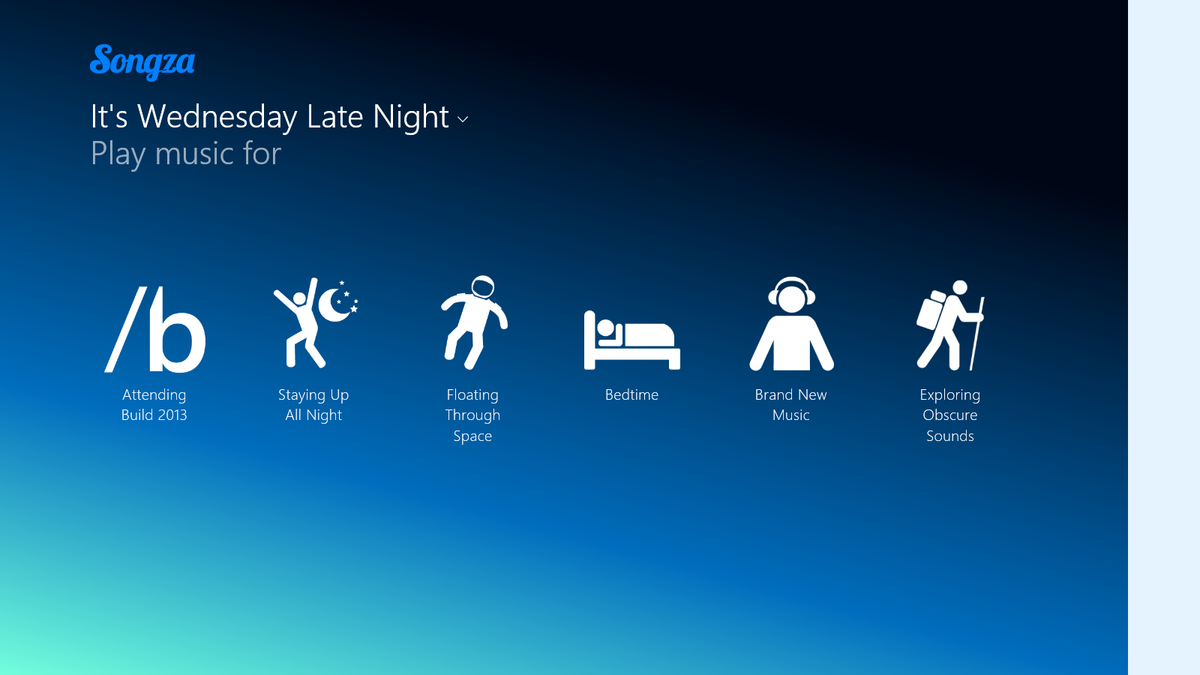 Official Songza app sneaks onto the Windows Store and wins our hearts ...