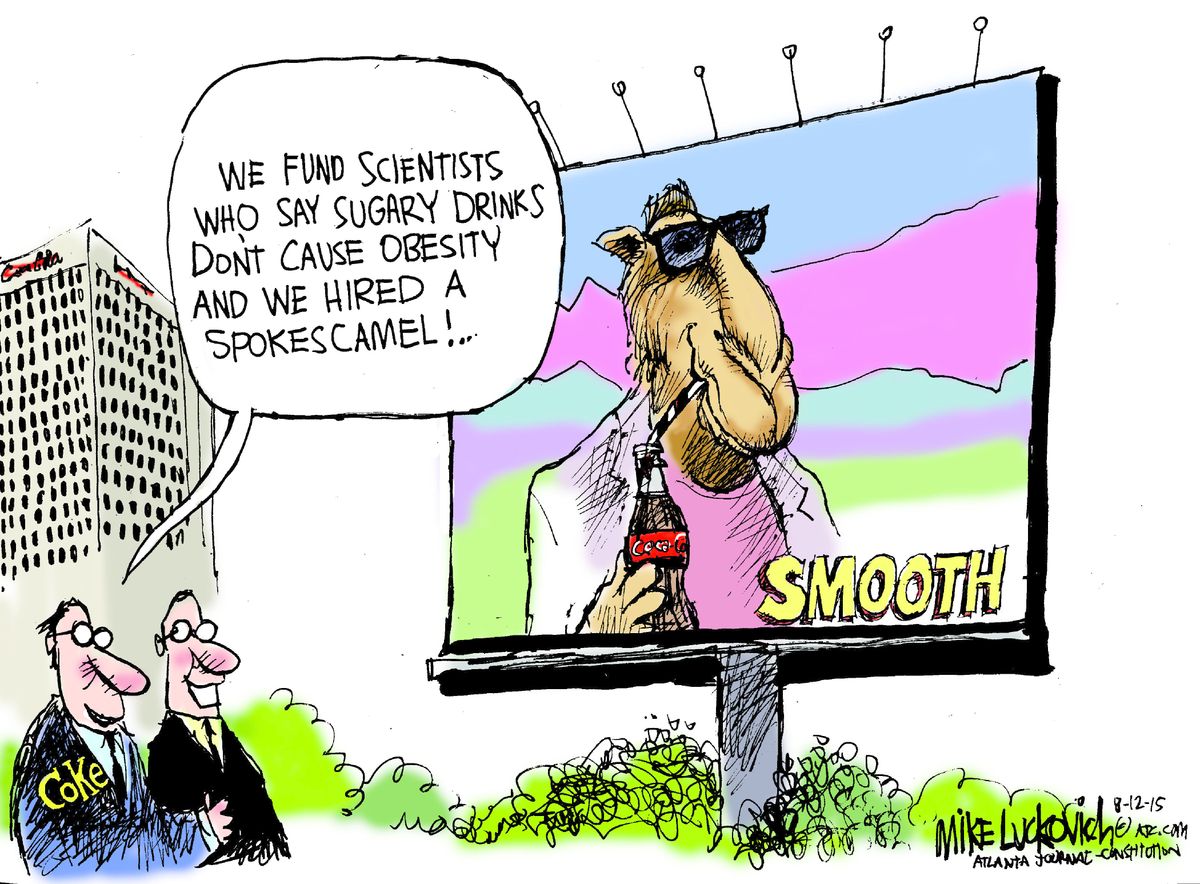 Editorial cartoon U.S. Coca-Cola Health | The Week
