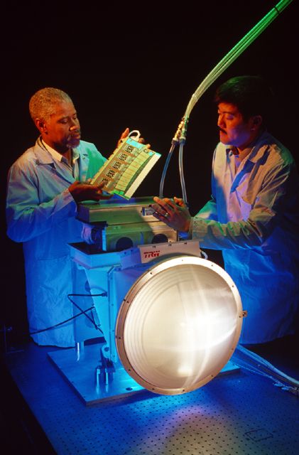 Space History Photo: Passive Millimeter Wave Camera (PMMWC) at TRW | Space