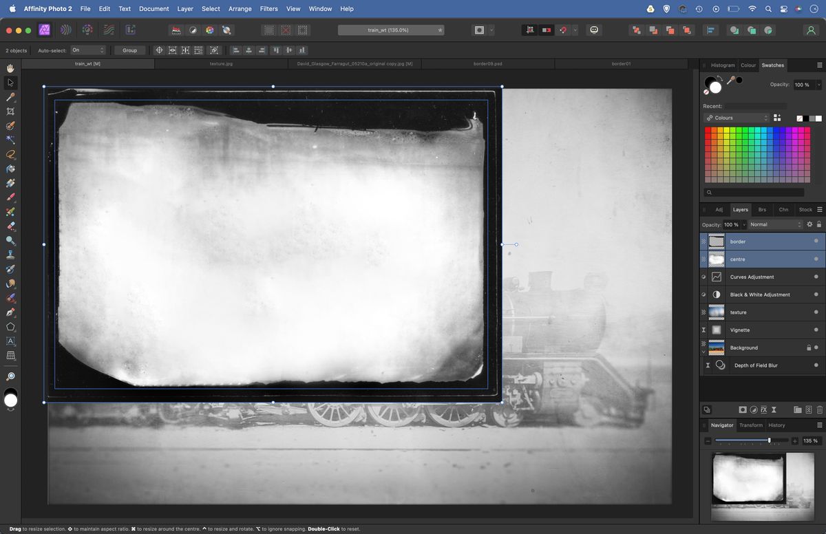 Get the 19th Century wet plate look in Affinity with these FREE texture ...
