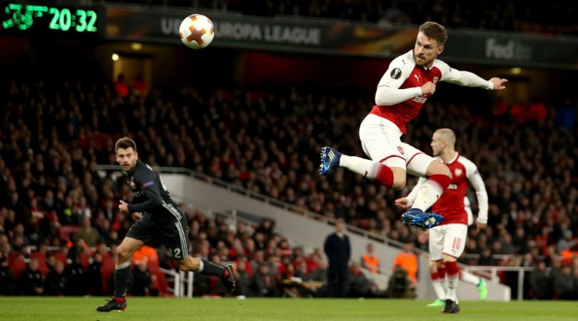 Watch: Aaron Ramsey scores a cracker for Arsenal against CSKA Moscow in ...