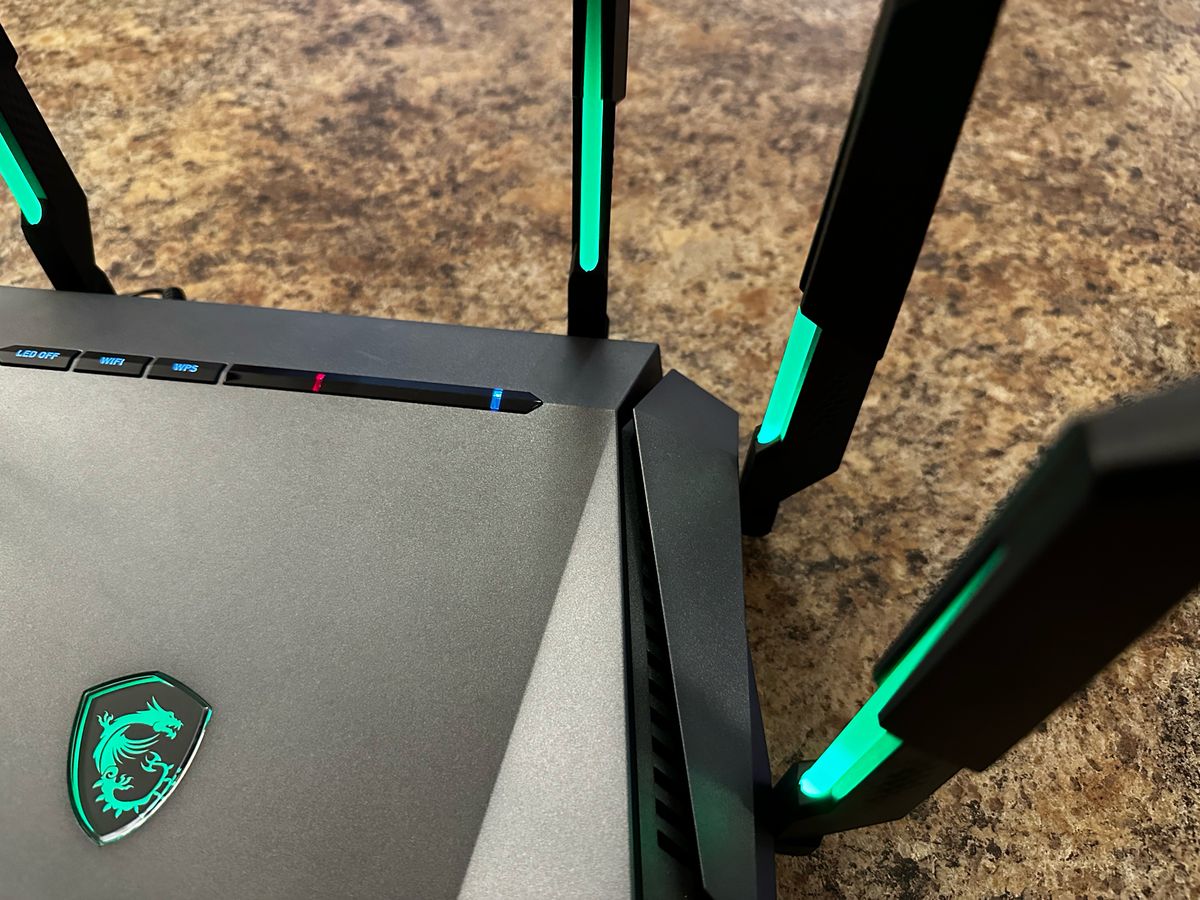 MSI RadiX AXE6600 Wi-Fi 6E Gaming Router Review: Steller 6-GHz ...