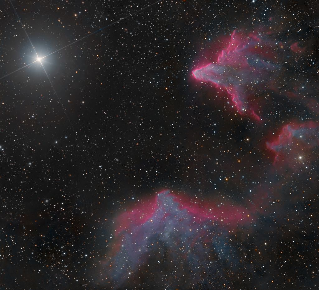 Stargazing Duo Captures Spectacular Nebulas Shining in Cassiopeia ...