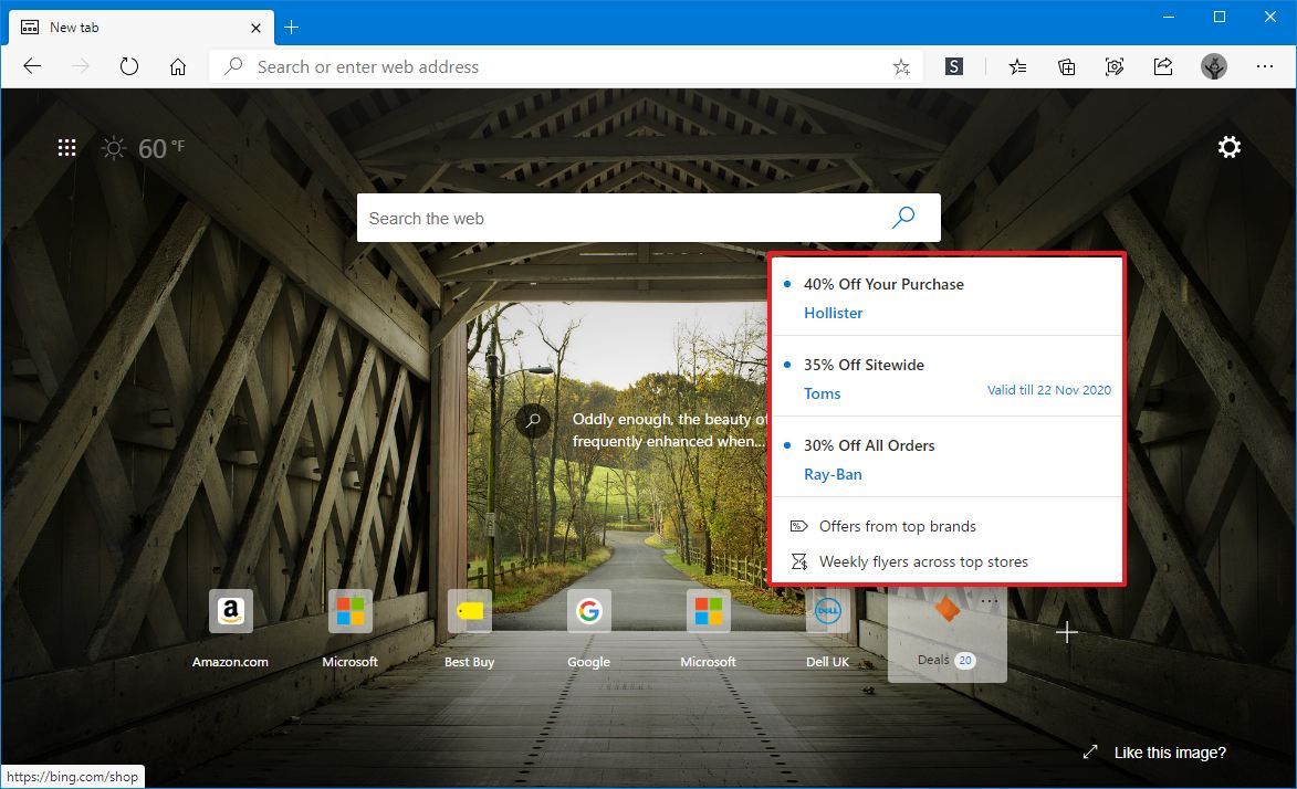 How to use Microsoft Edge to save time and money on Black Friday 2020 ...