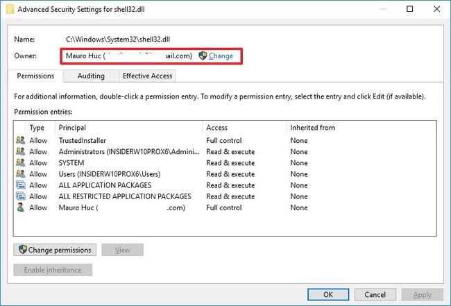 How to restore TrustedInstaller as owner for system files on Windows 10 ...