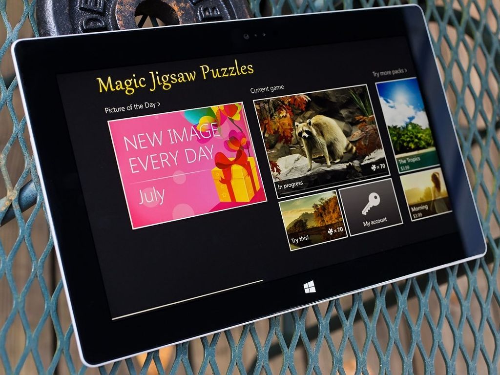 Magic Jigsaw Puzzle for Windows 8, a collection of picture puzzles to ...