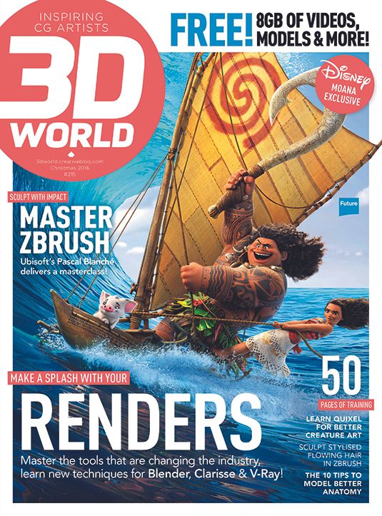 Download files for 3D World 215 | Creative Bloq