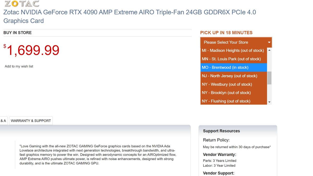 Where to buy the Nvidia GeForce RTX 4090 | TechRadar