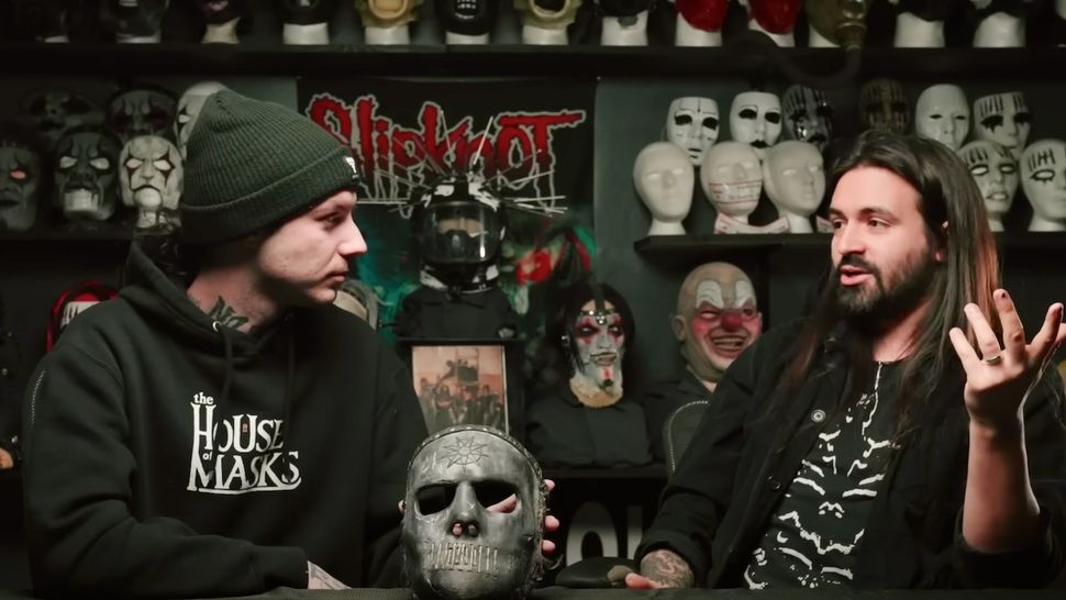 Watch Slipknot drummer Jay Weinberg share the history behind his masks ...