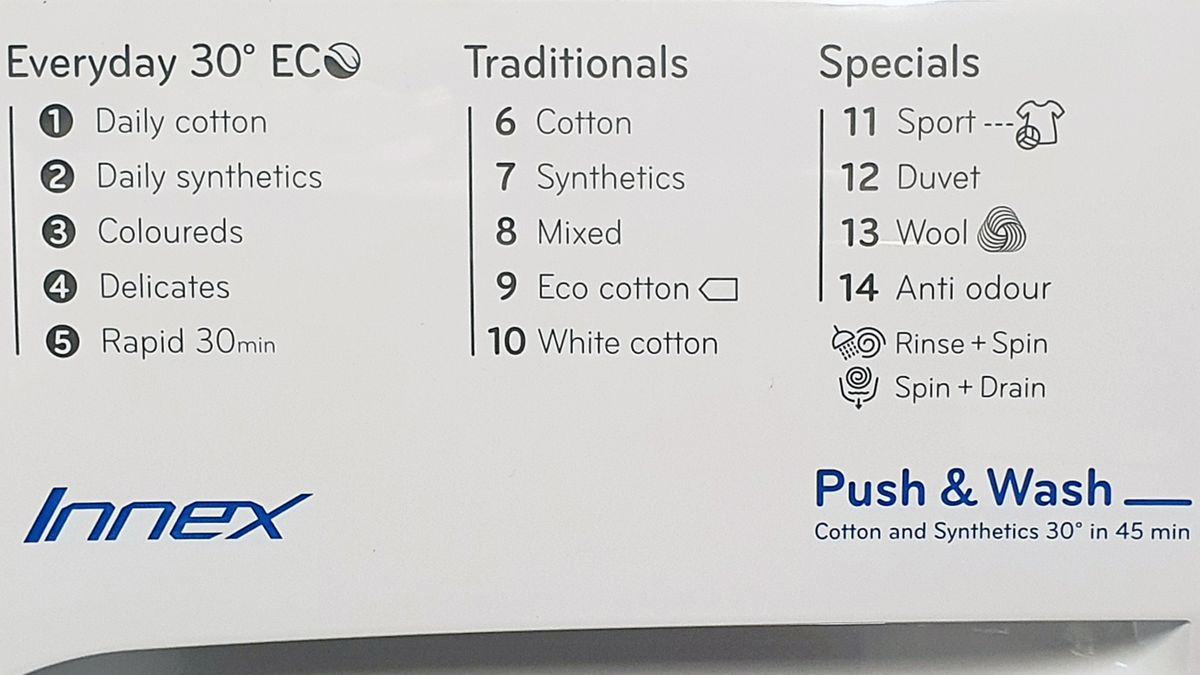 Indesit Innex BWE 101684X W review | TechRadar