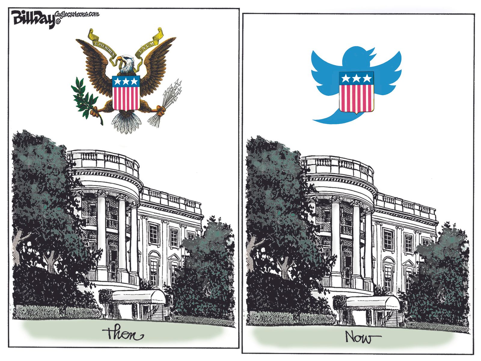 Political cartoon U.S. Twitter Donald Trump | The Week