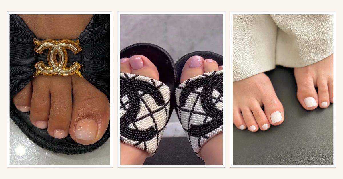 6 Chic Pedicure Colour Trends for June, Per an Expert | Who What Wear