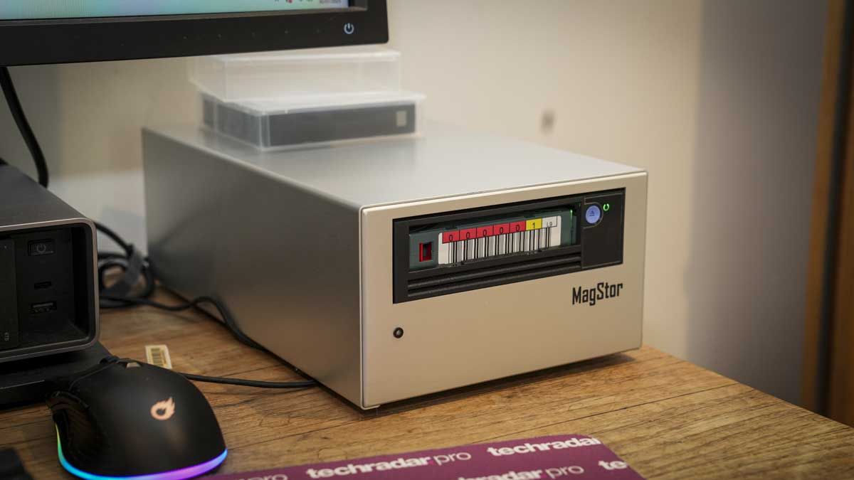 MagStor Thunderbolt 3 LTO Drive review | TechRadar