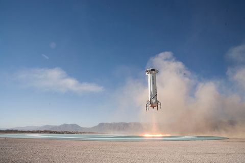 Watch Blue Origin's New Shepard 2.0 Spacecraft Soar in 1st Test Flight ...