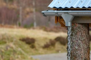 What is a rain chain and how does it work?