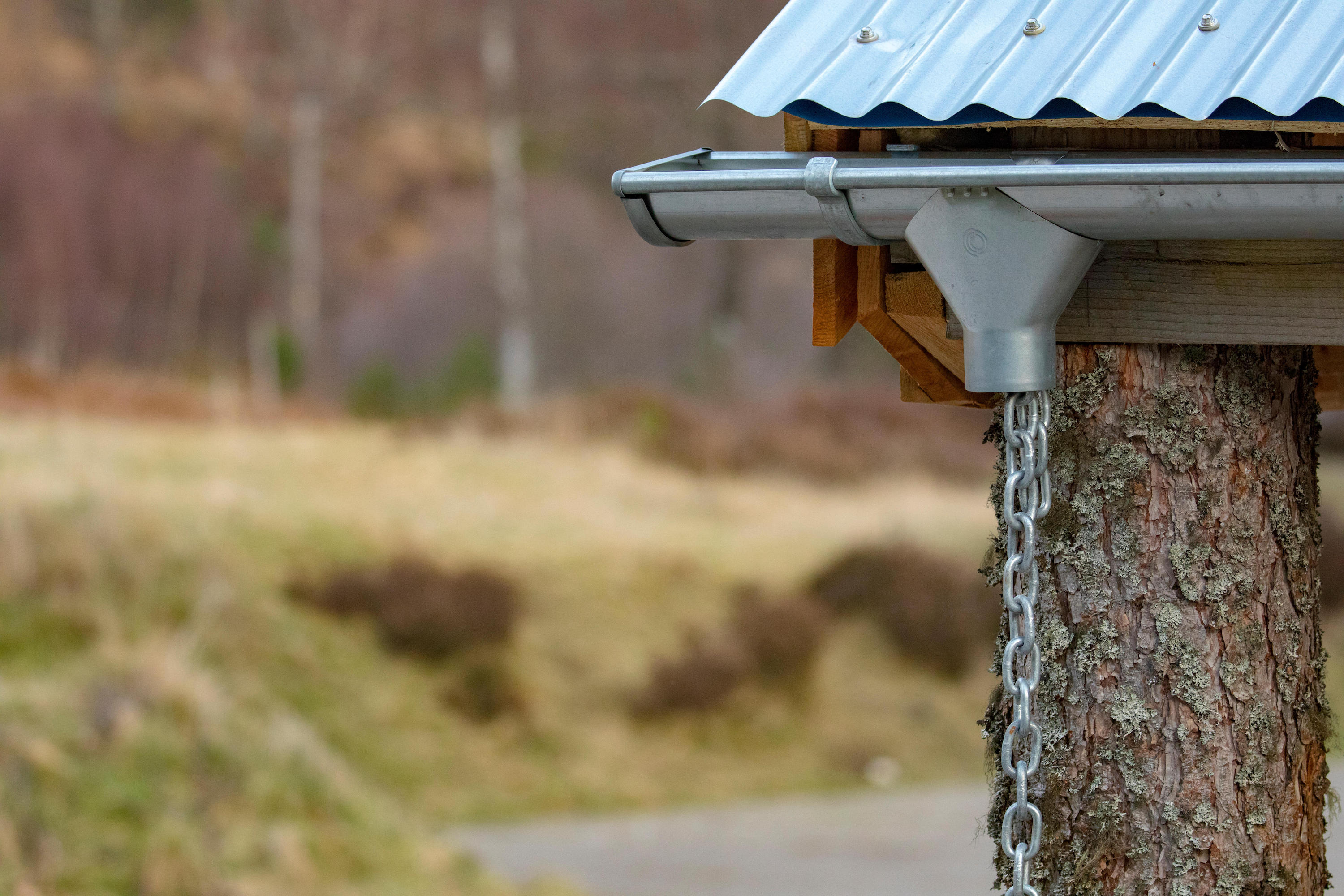 What is a rain chain and how does it work?