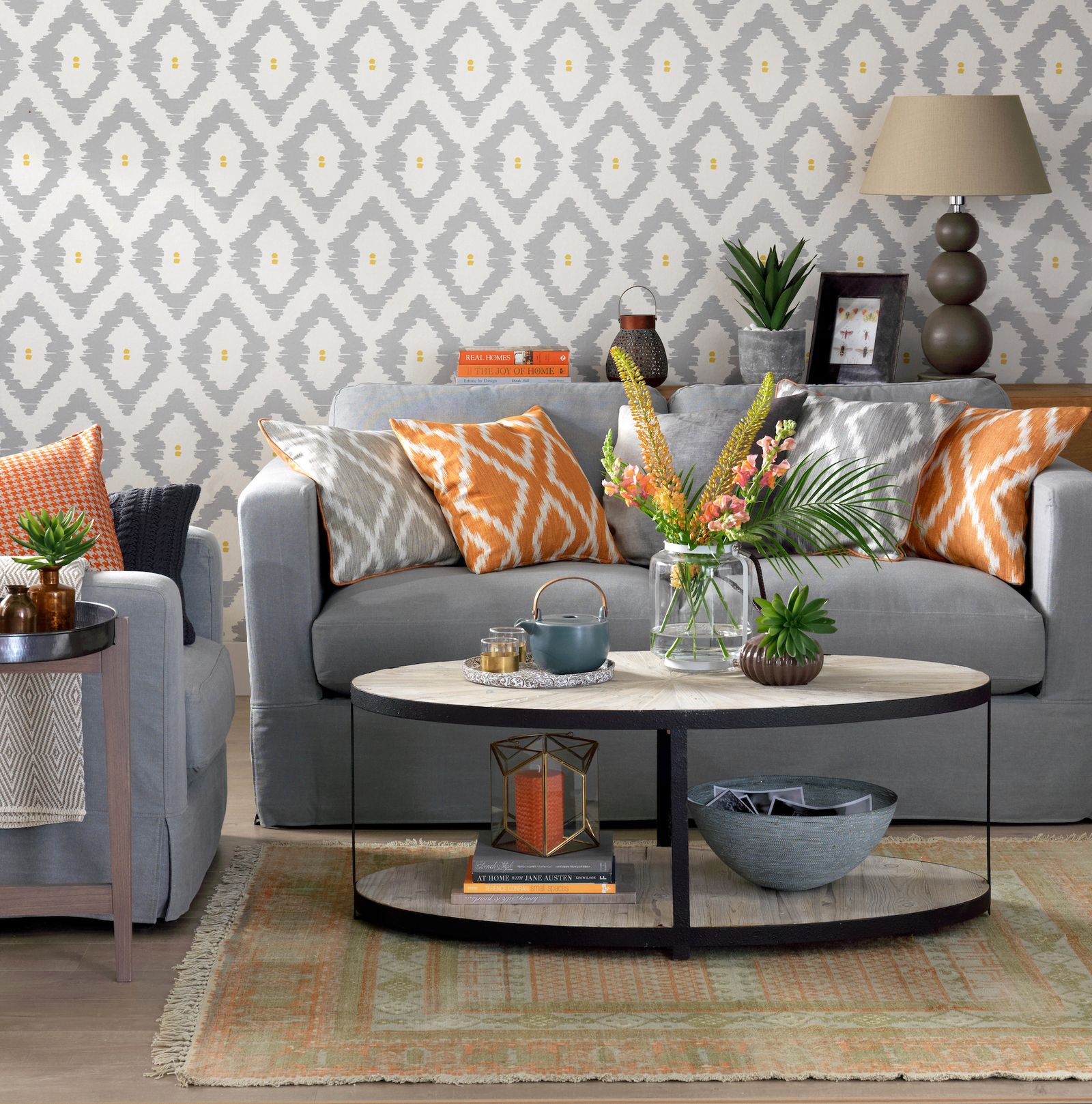 Small grey living room ideas - how to use grey in a petite space ...